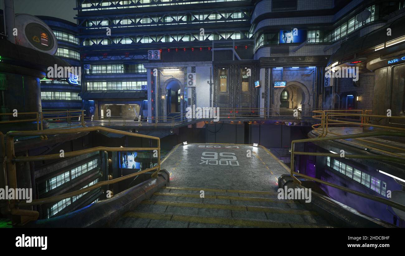 Photo realistic render building hi-res stock photography and images - Alamy