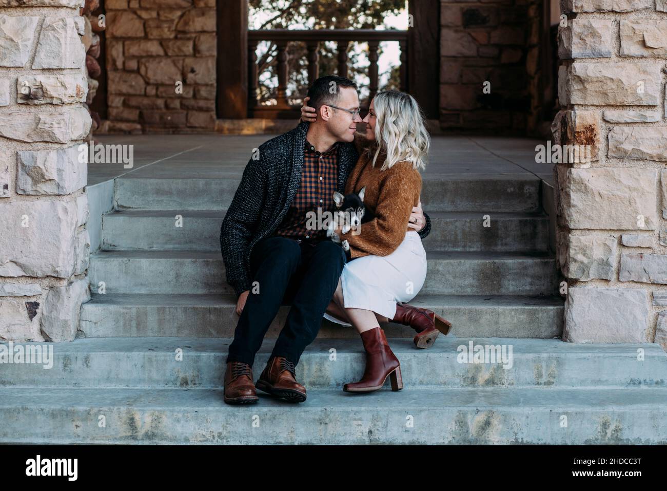 Loving family snuggling on hi-res stock photography and images - Alamy