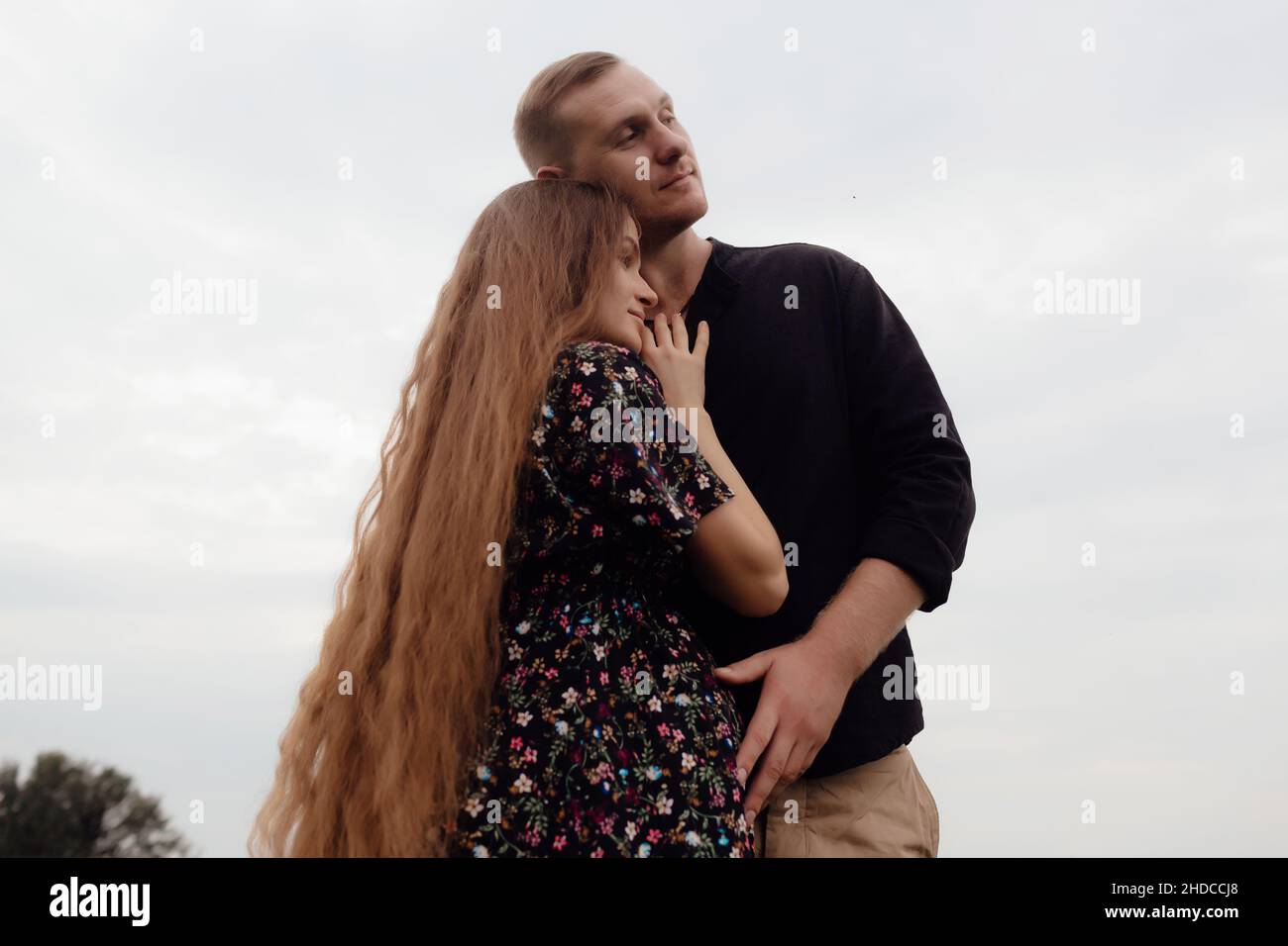In each others arms hi-res stock photography and images - Alamy