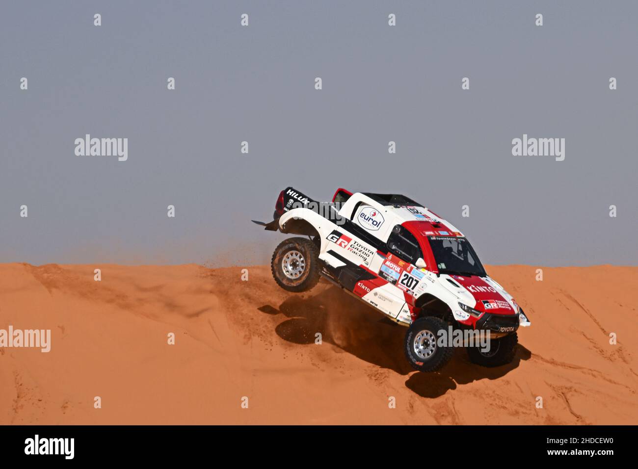 Saudi Arabia. 5th January, 2022. 207 De Villiers Giniel (zaf), Murphy ...