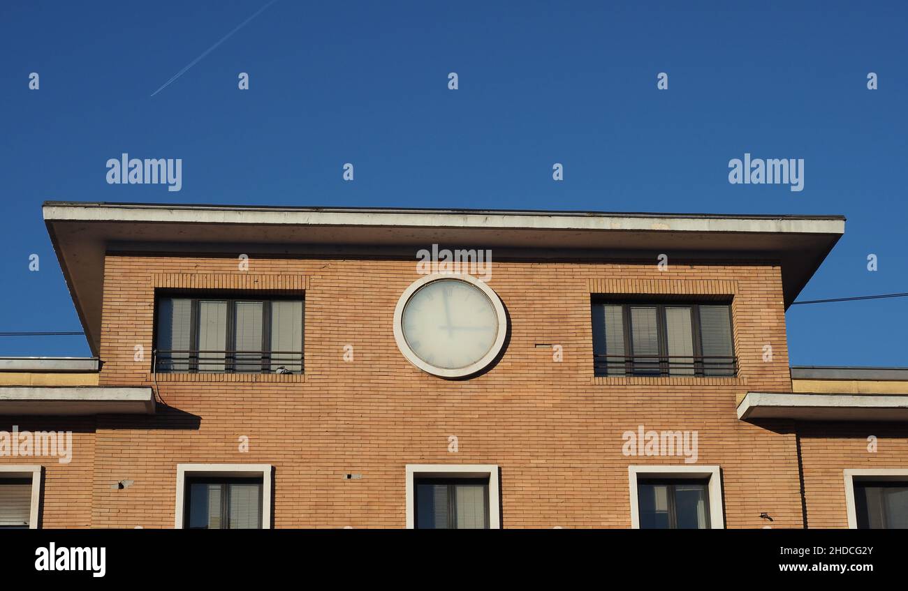 The railway station in Chivasso, Piedmont, Italy Stock Photo - Alamy