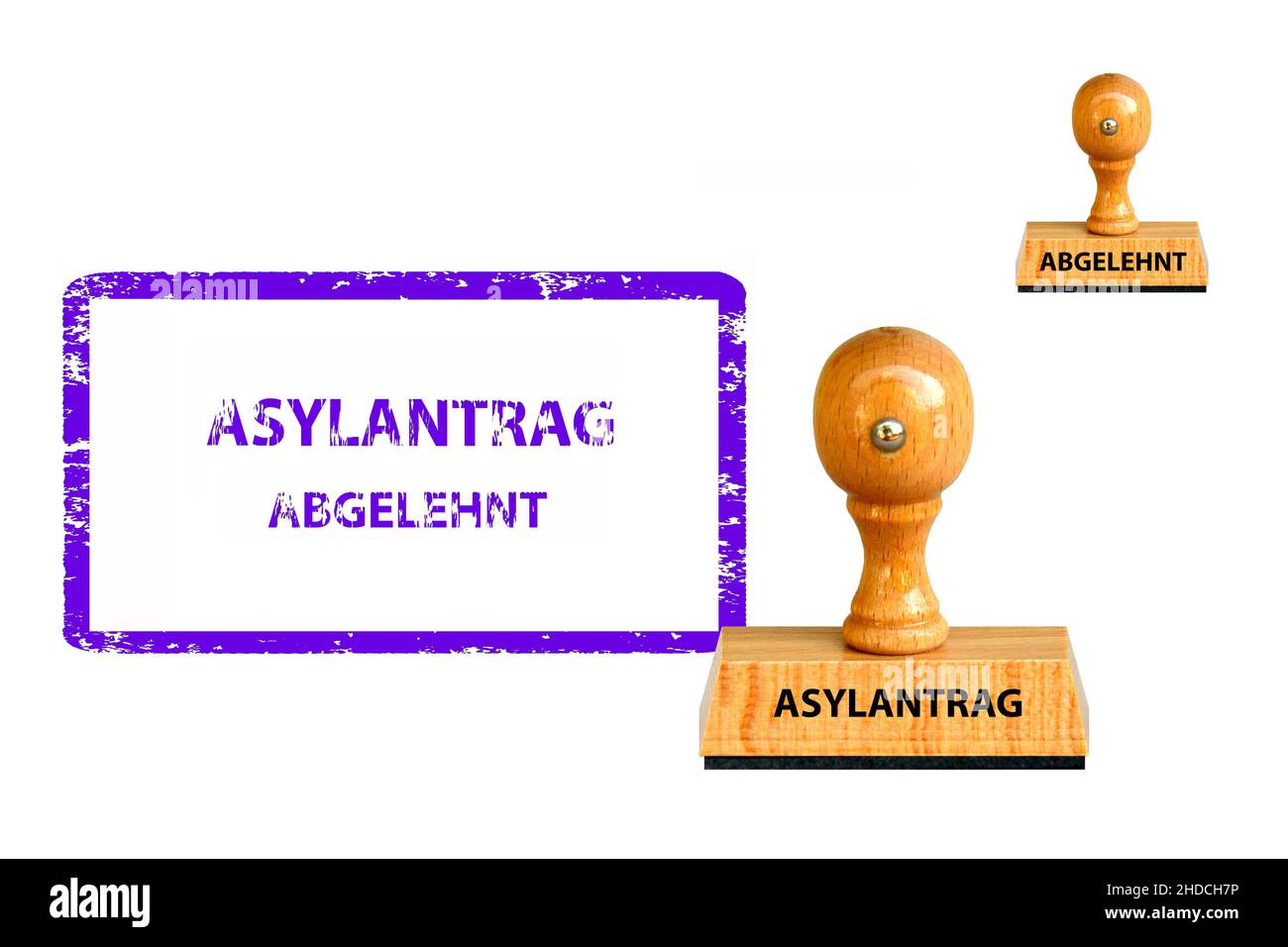 Stempel, Asylantrag, abgelehnt Stock Photo - Alamy Stempel, Asylantrag, abgelehnt Stock Photo - Alamy
