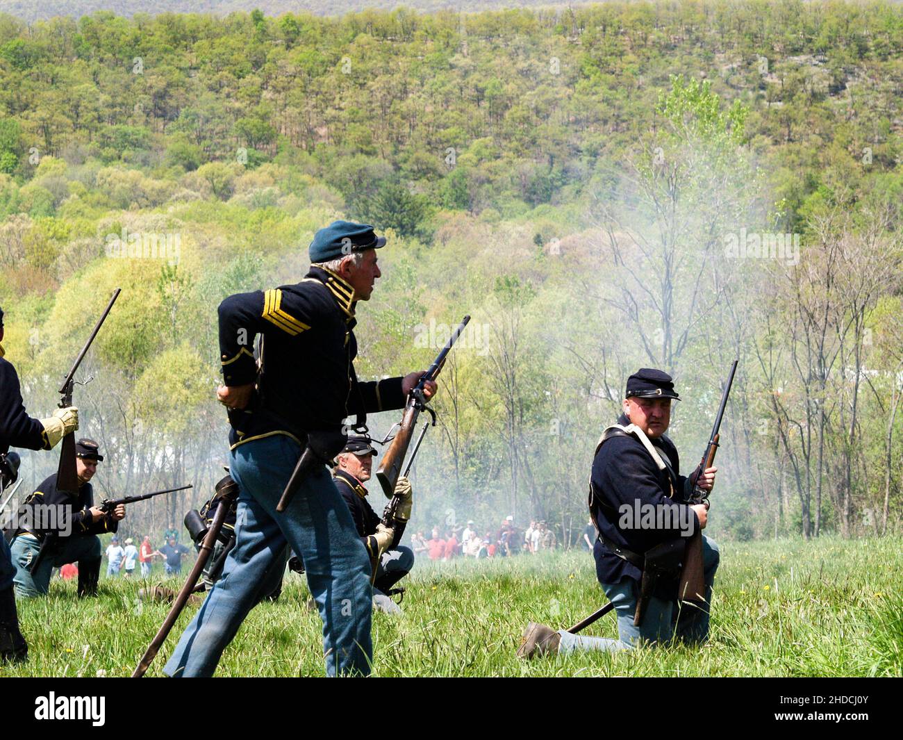 American Civil War reenactment is an effort to recreate the appearance ...