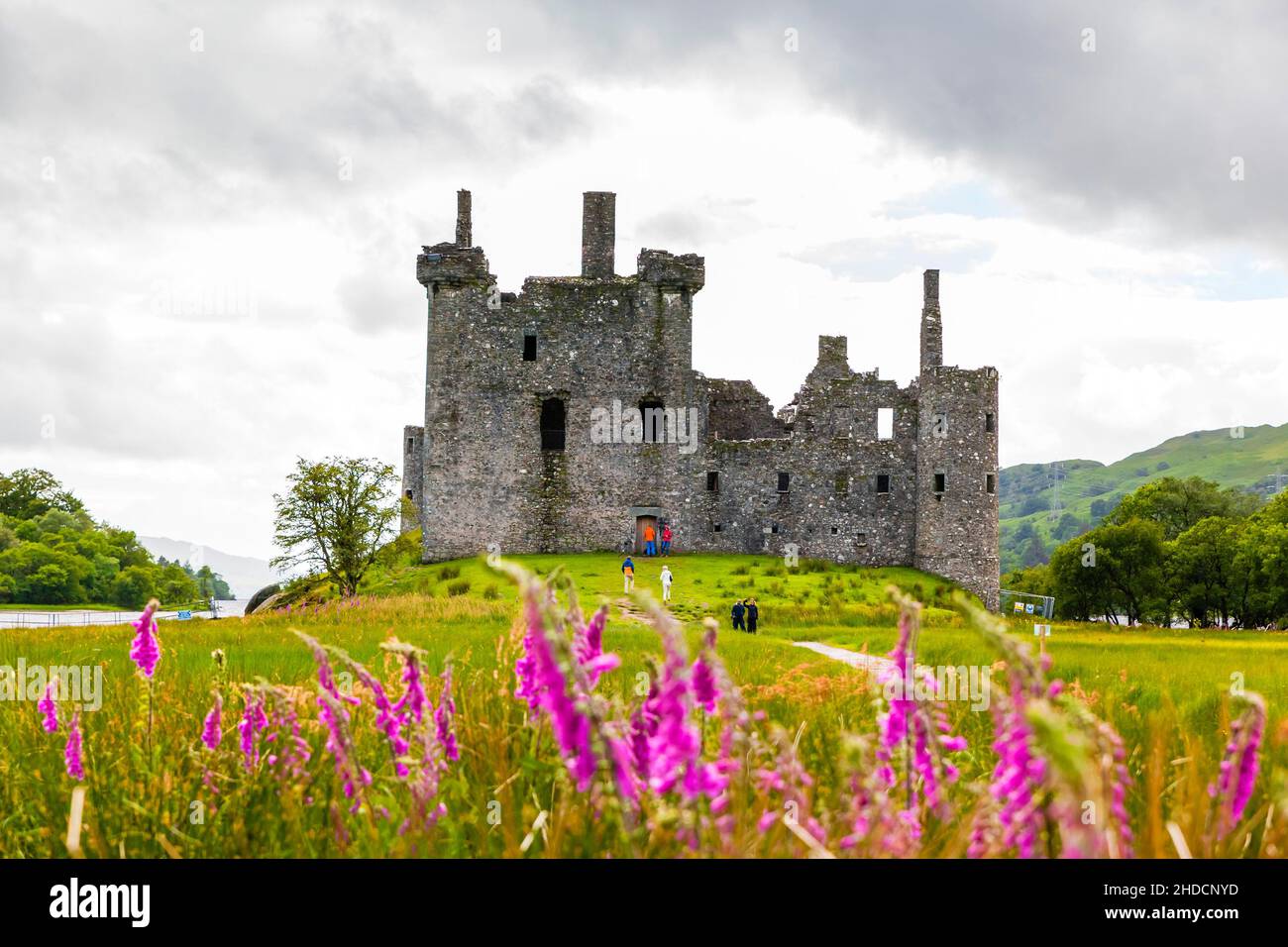 "Scotland, Kilchurn, Castle, ""Kilchurn Castle"", castle, ruin ...