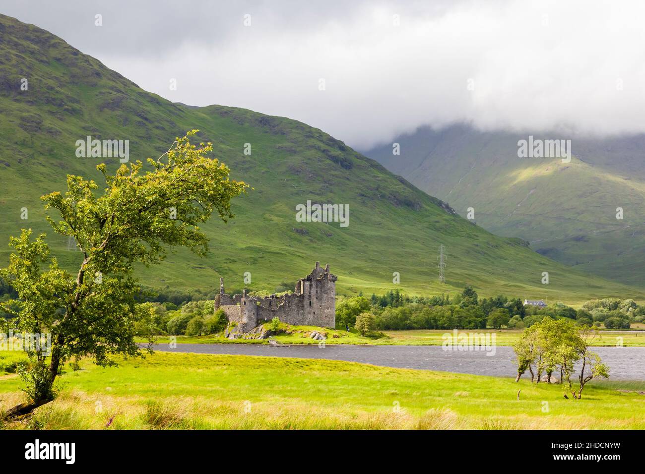 "Scotland, Kilchurn, Castle, ""Kilchurn Castle"", castle, ruin ...