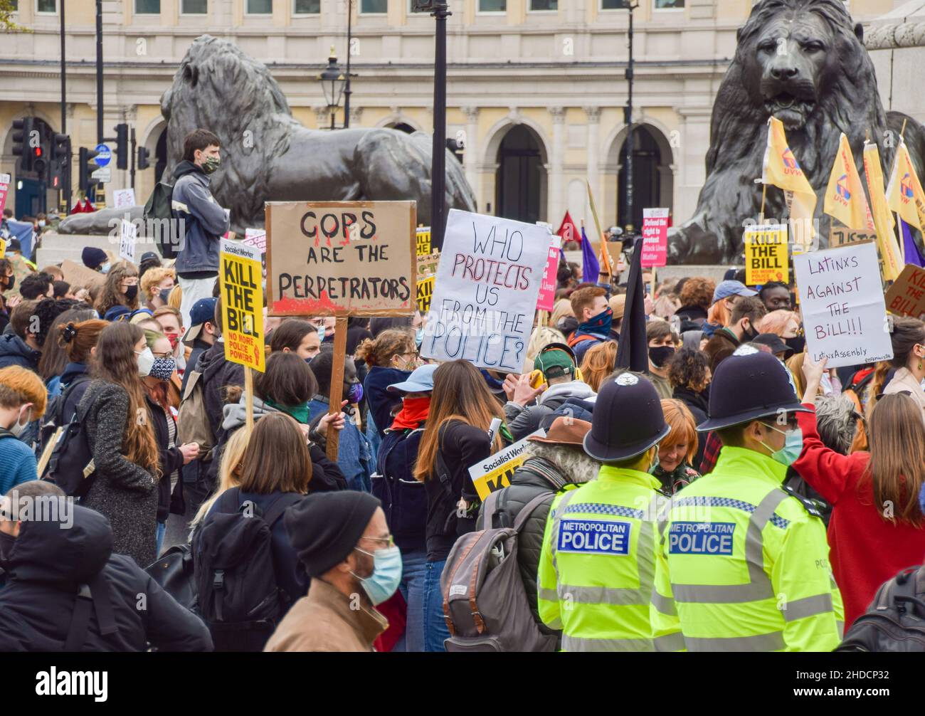London, United Kingdom. 1st May 2021. Kill The Bill protest at ...
