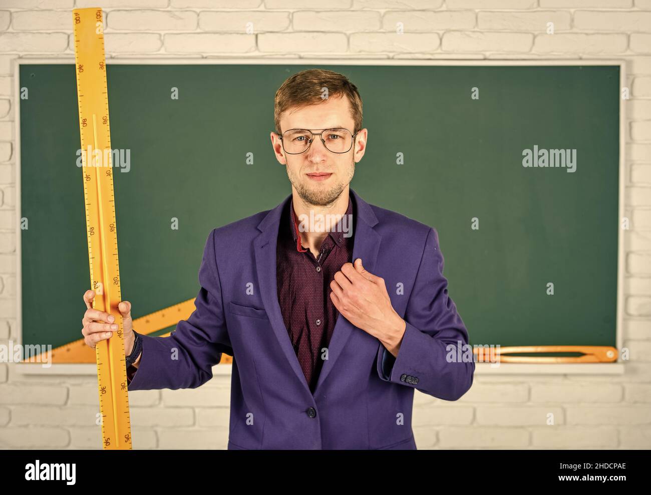 man at blackboard. back to school. what size is it. geometry favorite ...