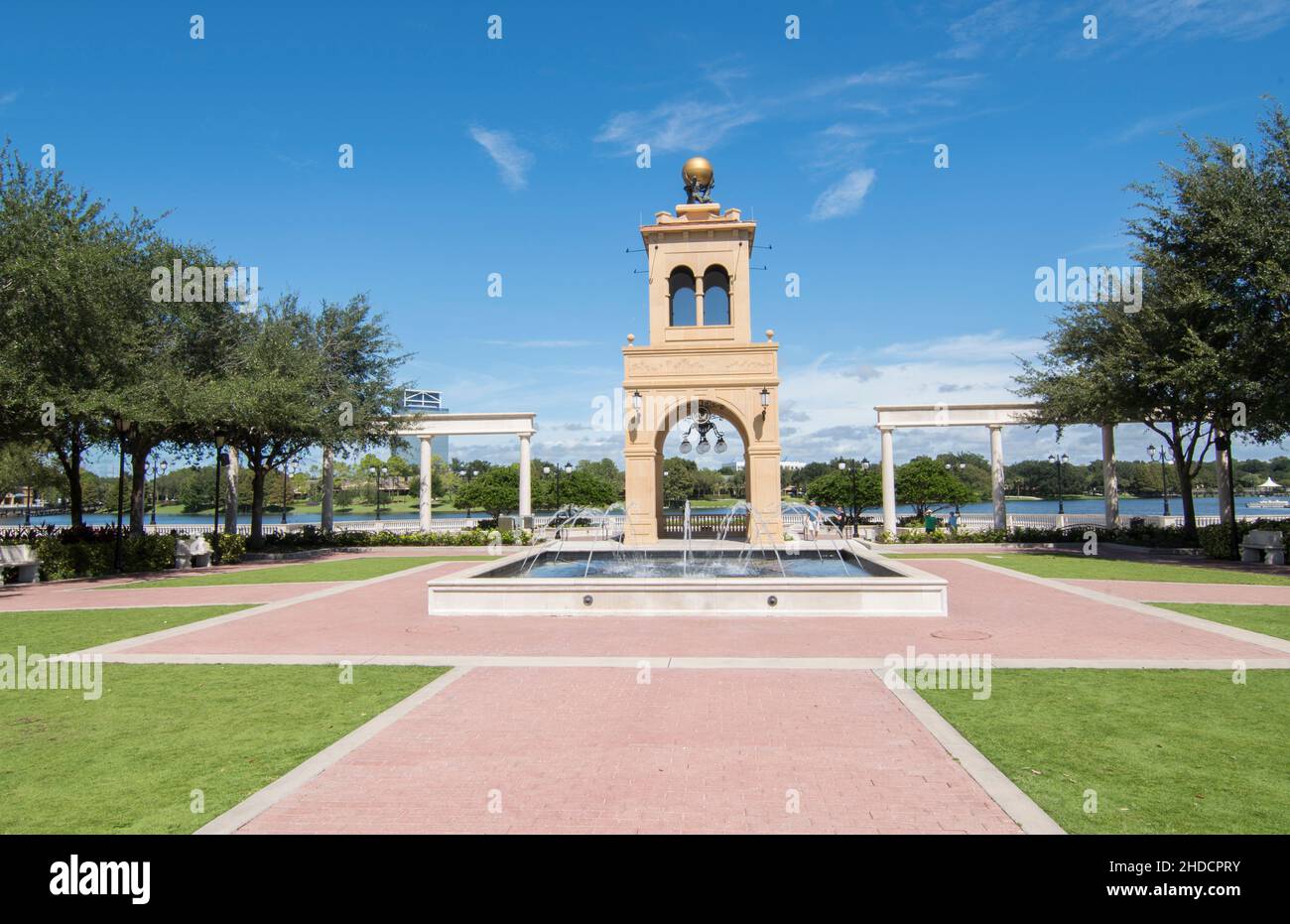 Altamonte Springs Florida Cranes Roast Uptown landmark area in shops ...