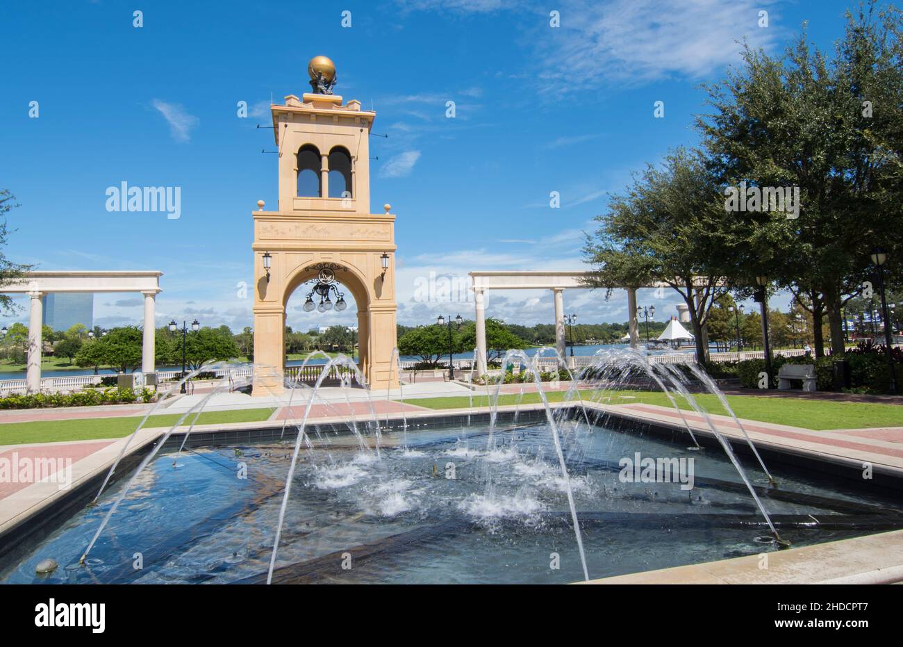 Altamonte Springs Florida Cranes Roast Uptown landmark area in shops ...