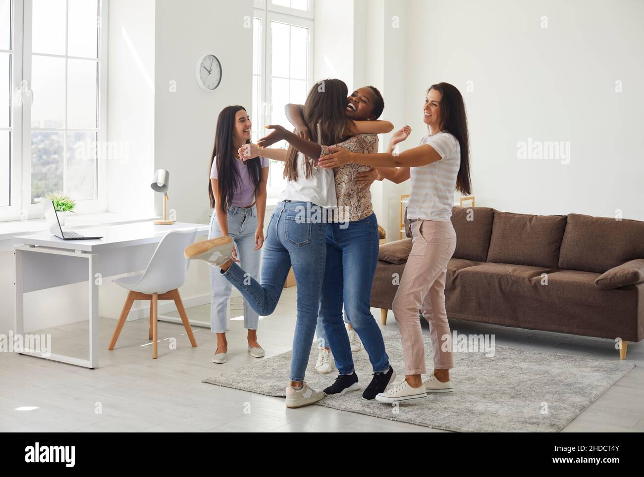Welcome Back Hug High Resolution Stock Photography and Images - Alamy