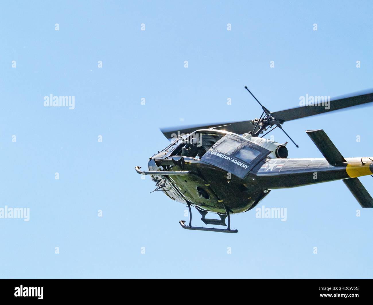 US Army Military Academy, West Point, NY in flight during training ...