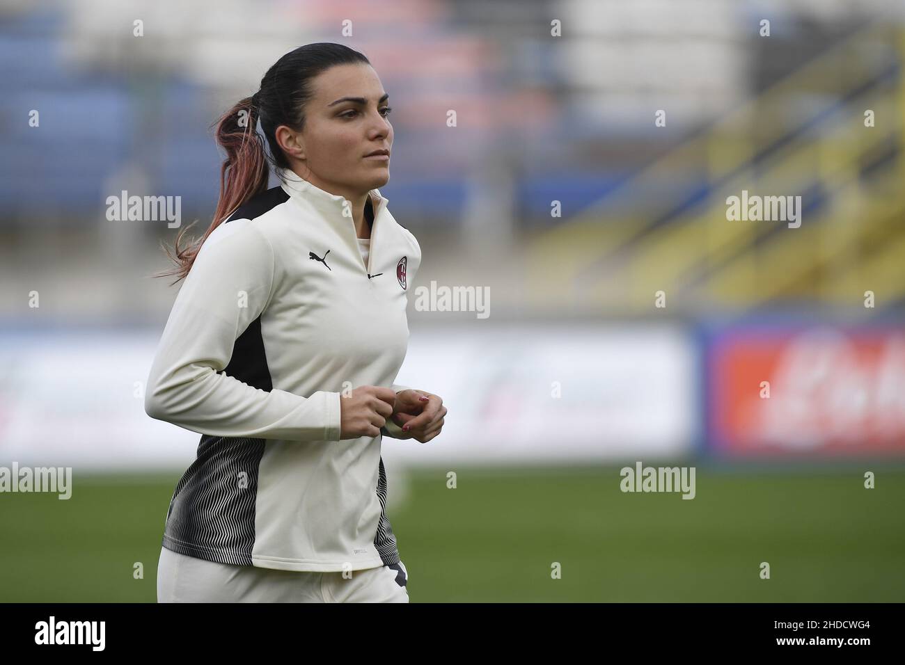 Alia Guagni of A.C. Milan during the Women's Italian Supercup Semi ...