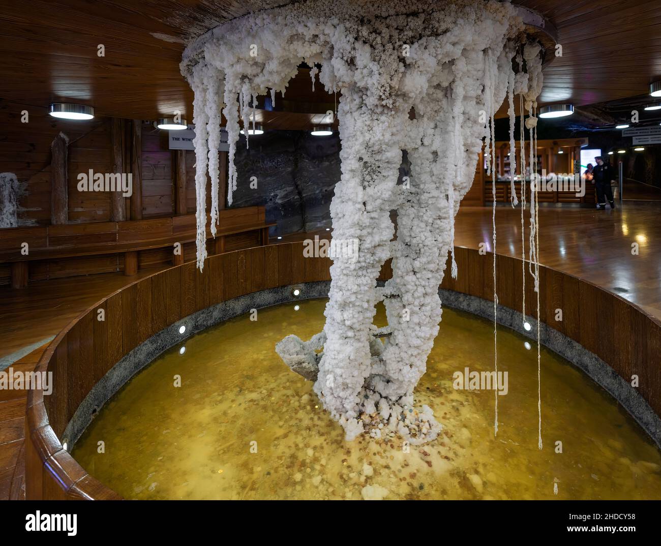 Chamber at Wieliczka Salt Mine - Wieliczka, Poland Stock Photo - Alamy