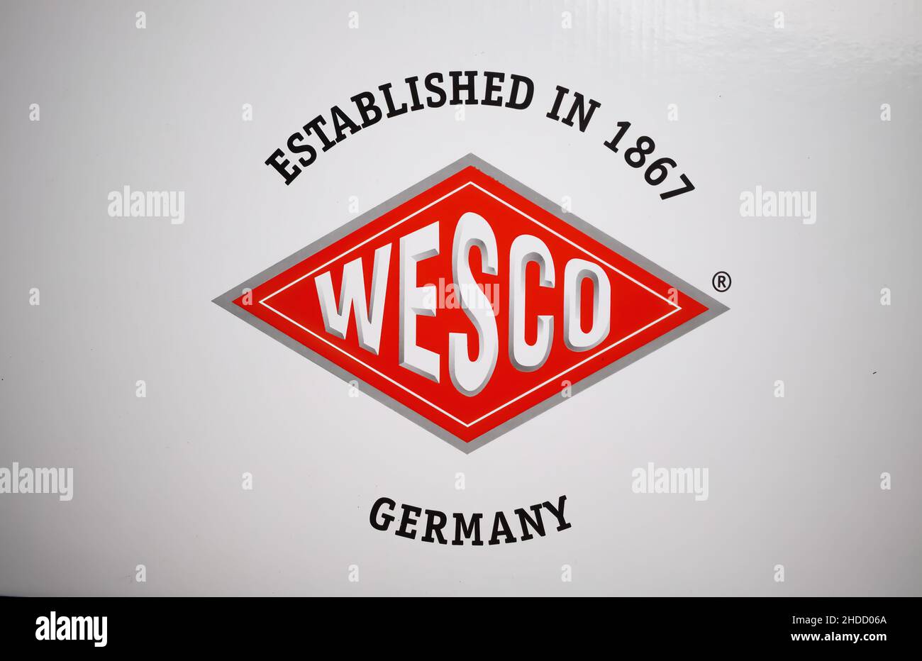 Wesco logo hi-res stock photography and images - Alamy
