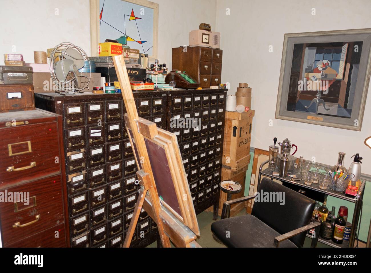 The Curator's Office of Barton Kestle by Mark Dion circa 1954 exhibited ...