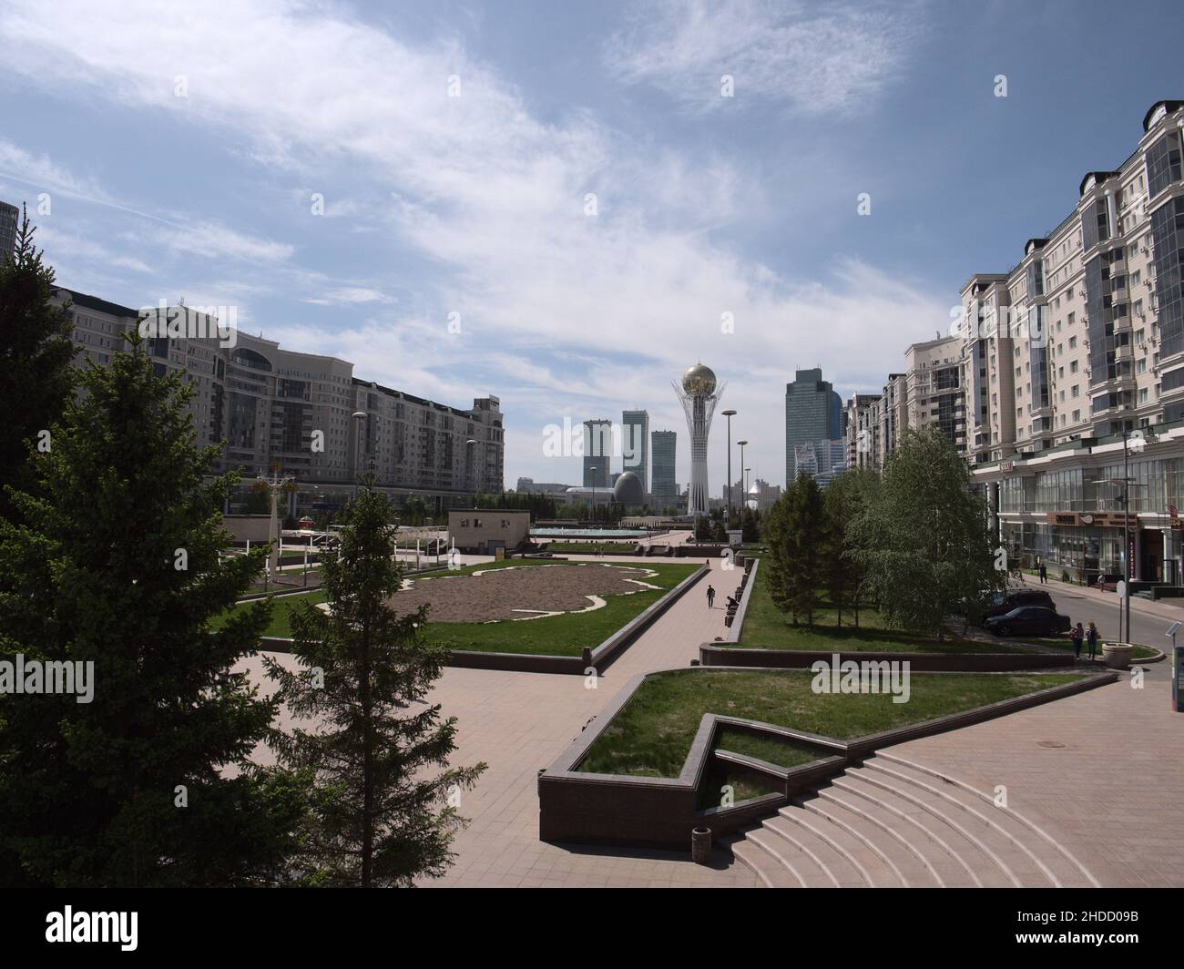 Astana aerial view hi-res stock photography and images - Alamy