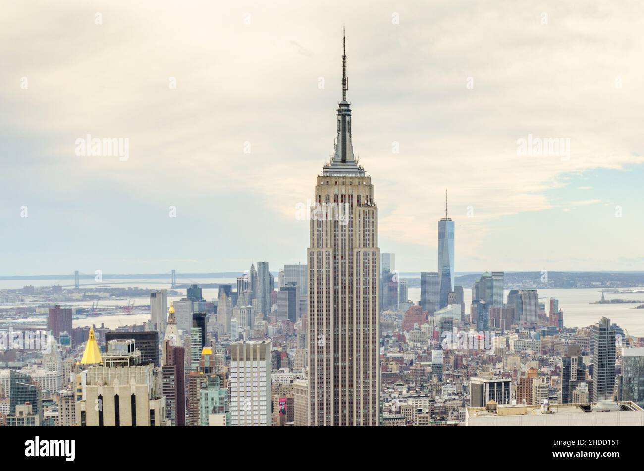 Manhattan, New York, Cityscape. Famous Buildings, Towers and ...