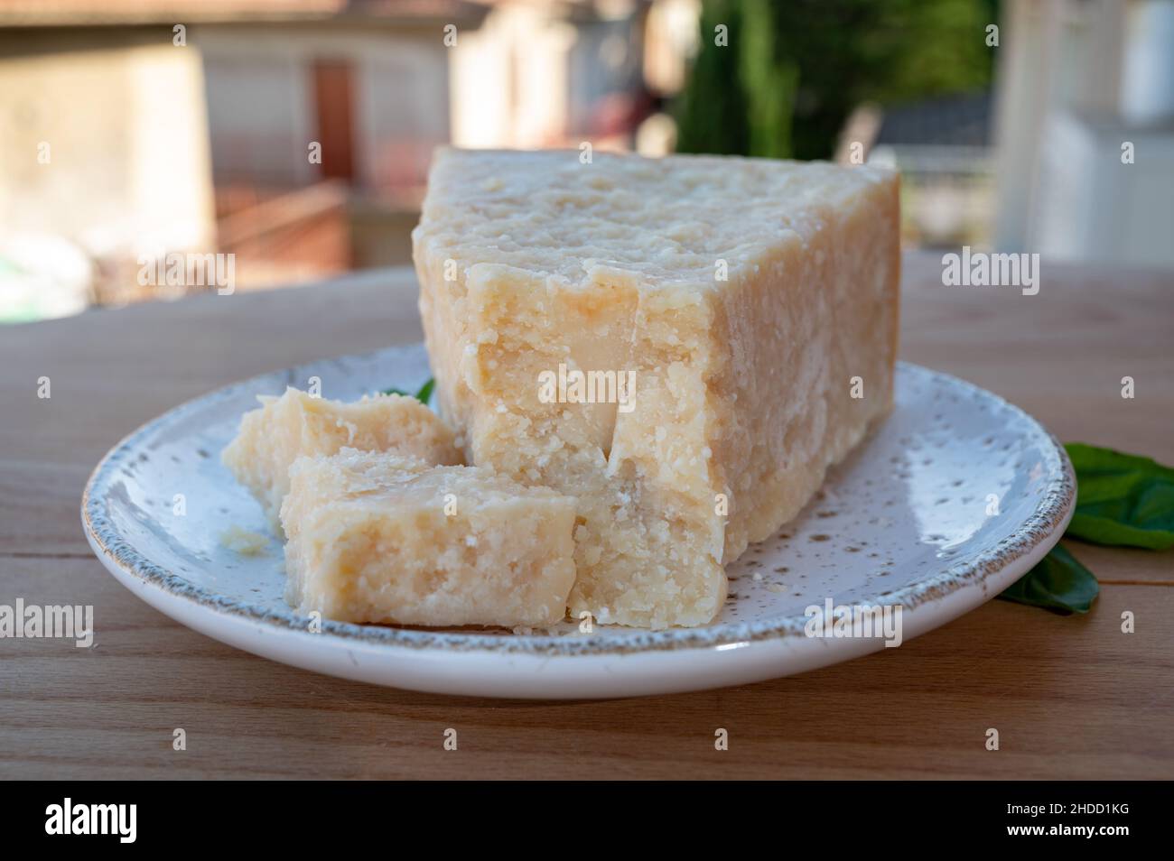 Cheese collection, piece of matured cow cheese pasmesan parmigiano ...