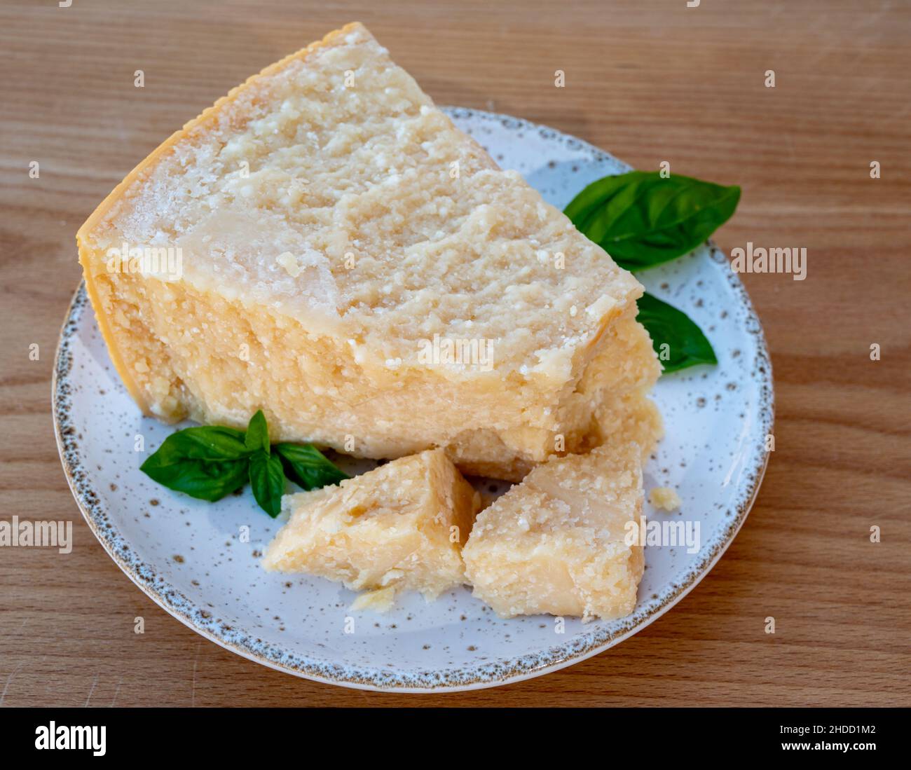 Cheese collection, piece of matured cheese pasmesan parmigiano reggiano ...