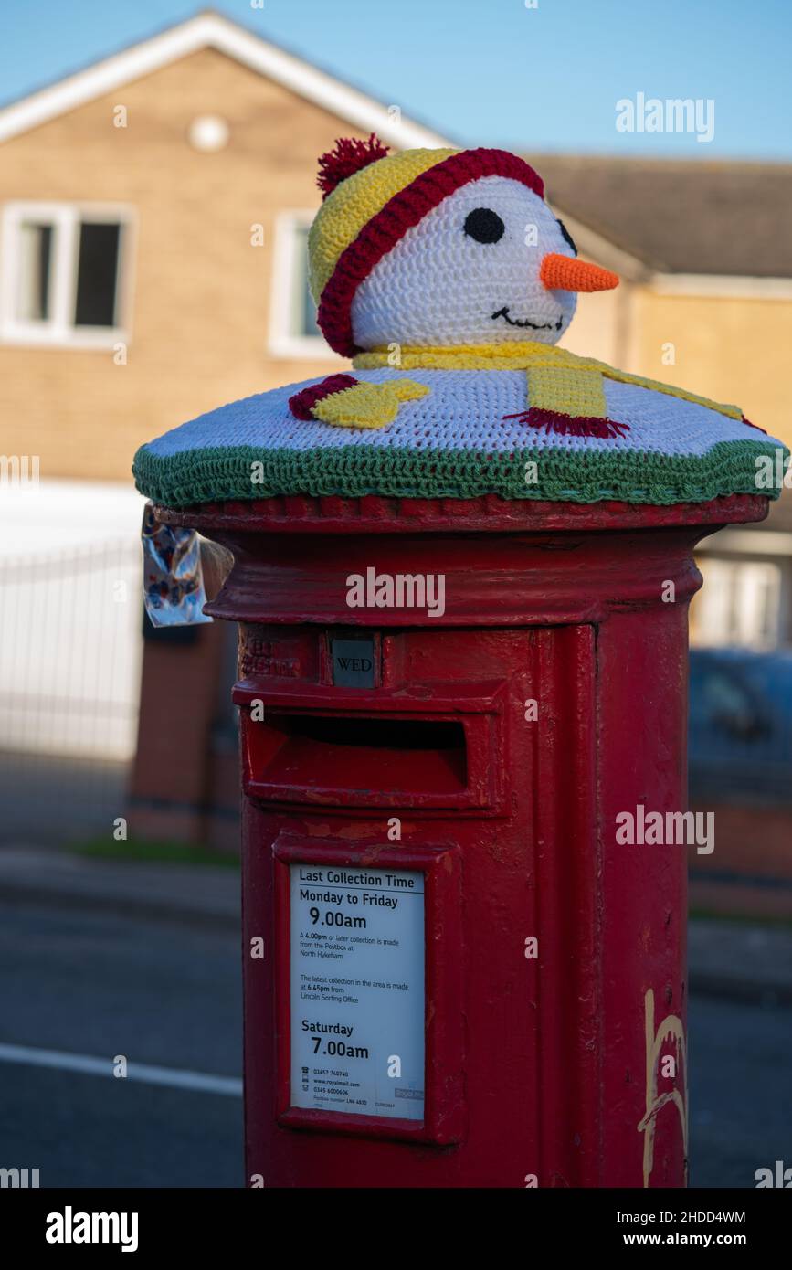 Crochet postbox hi-res stock photography and images - Alamy