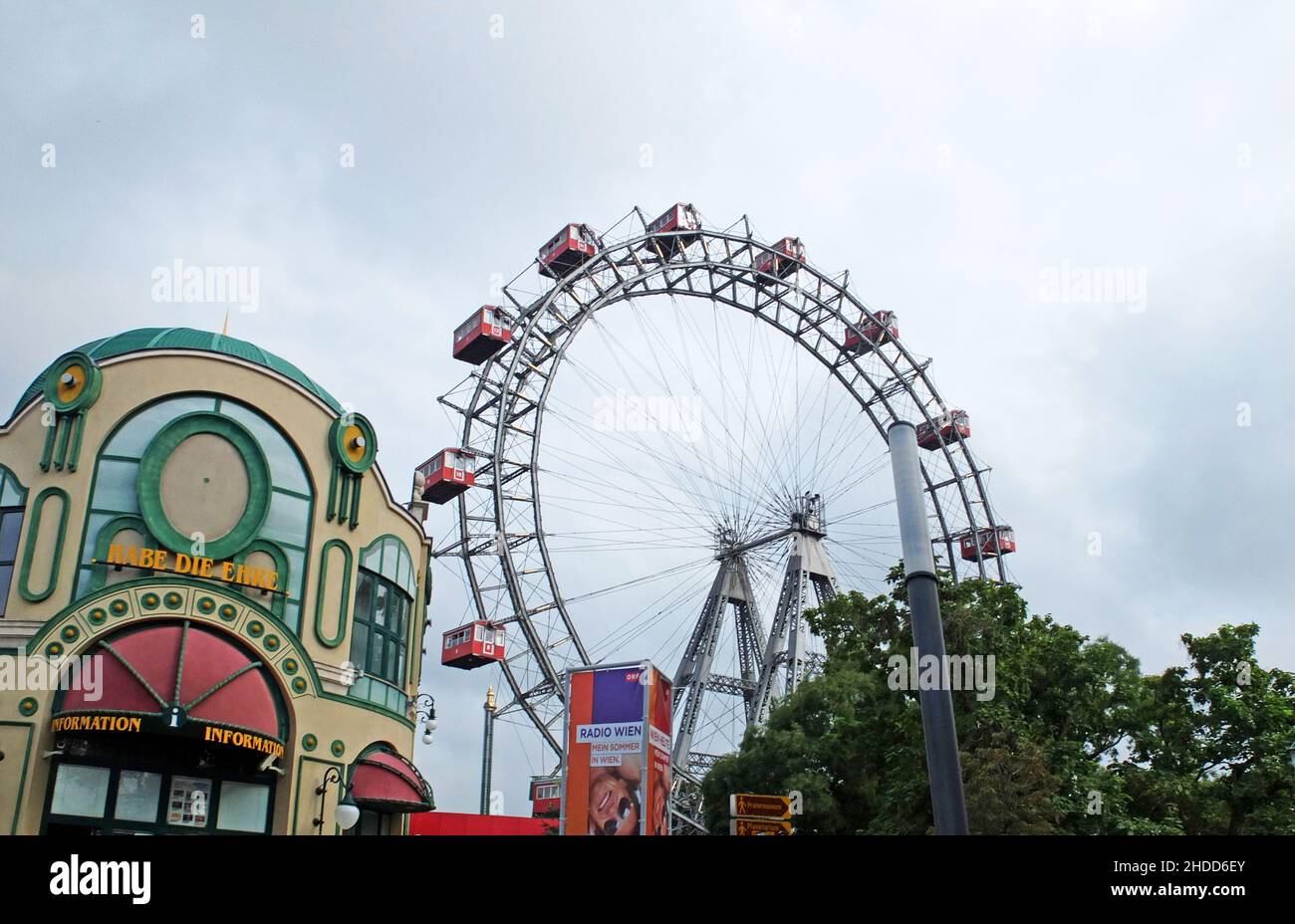 Wien, Austria. Prater recreation area Stock Photo - Alamy