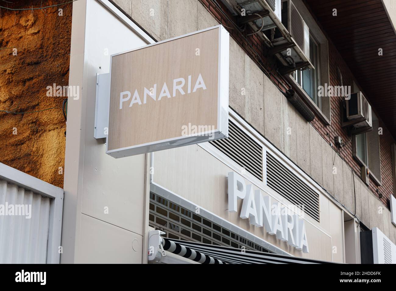 VALENCIA, SPAIN - JANUARY 03, 2022: Panaria is a Spanish chain of ...