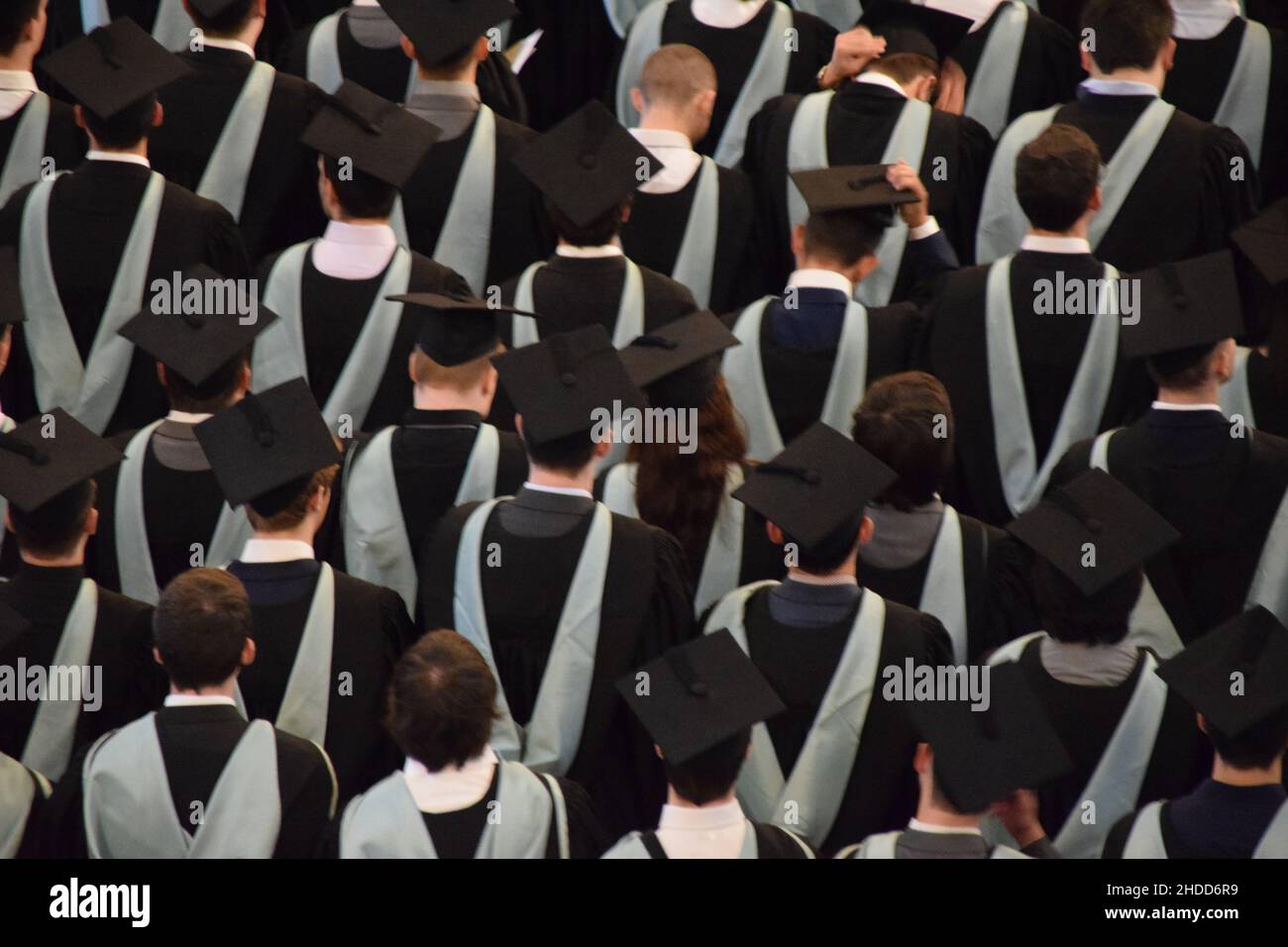 UK College Graduation Ceremony Stock Photo - Alamy