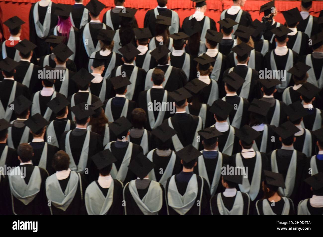 UK College Graduation Ceremony Stock Photo - Alamy
