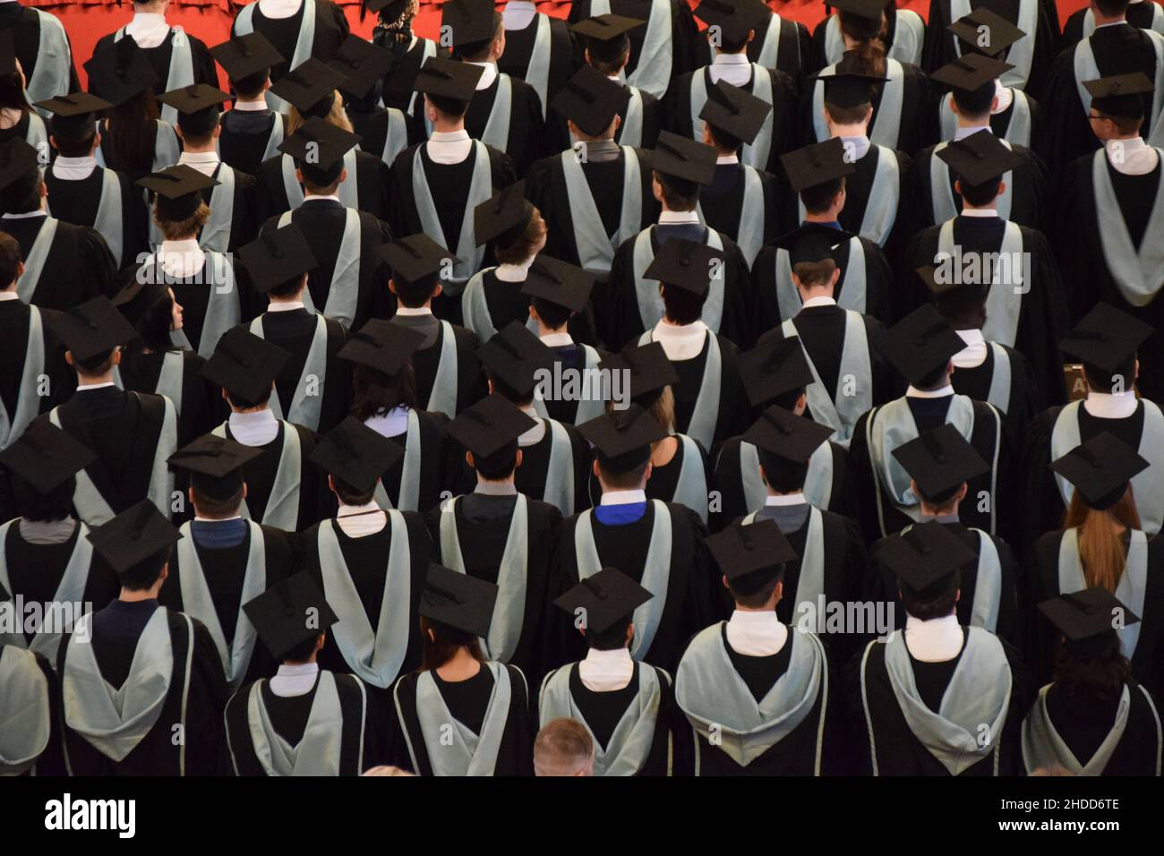 UK College Graduation Ceremony Stock Photo - Alamy
