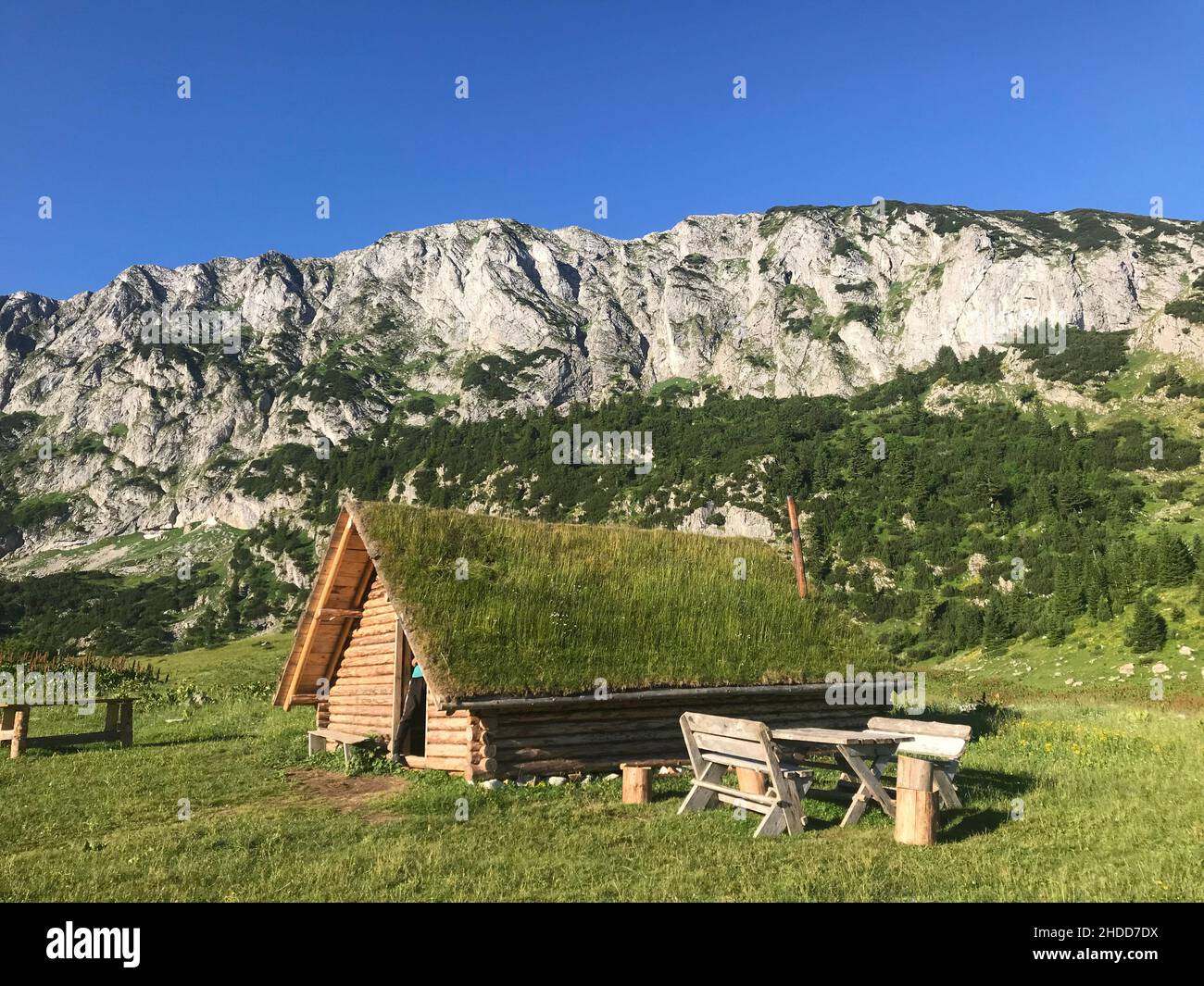 Summer hiking on Hajla mountain, Montenegro Stock Photo - Alamy