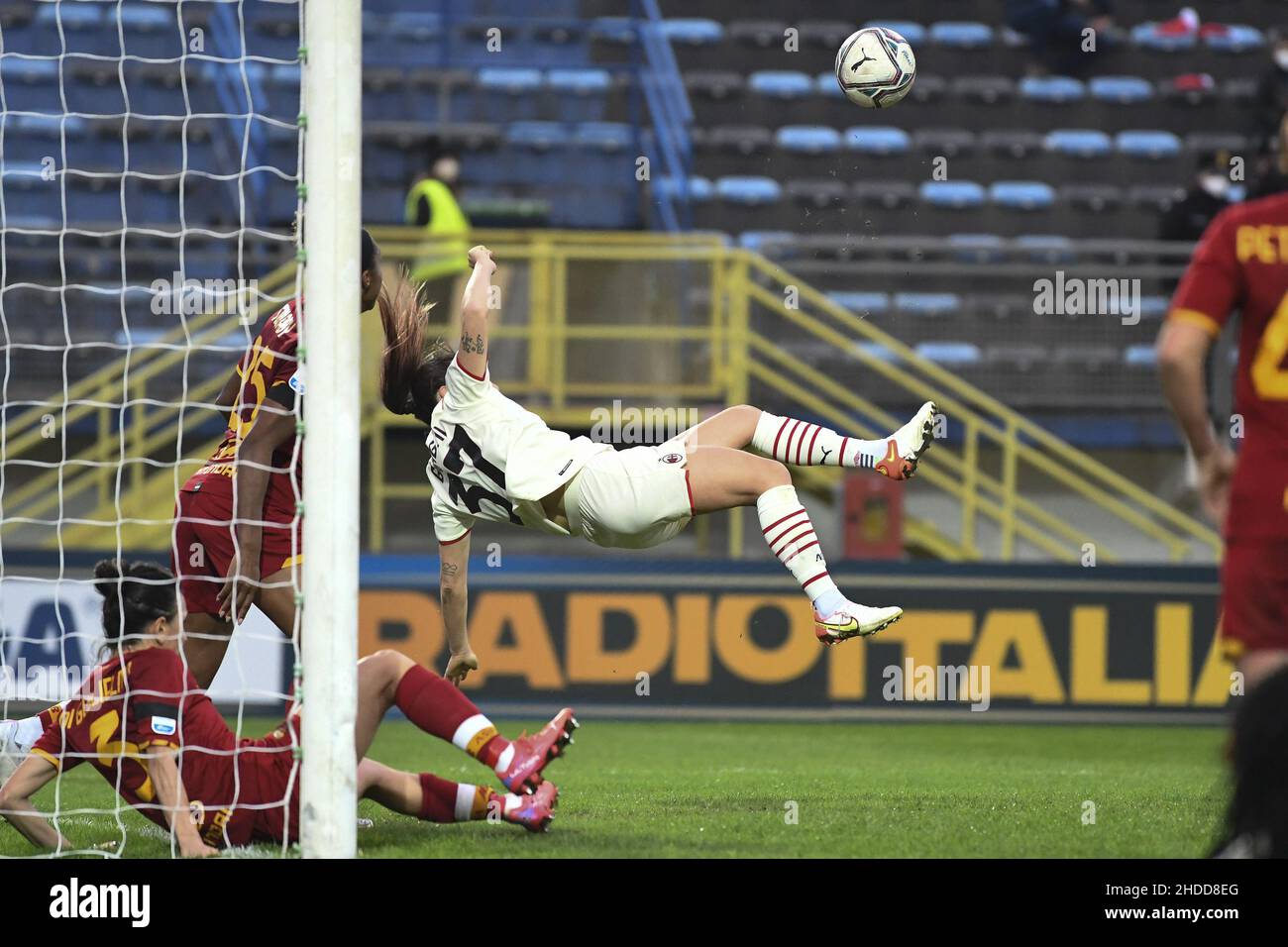 Alia Guagni of A.C. Milan during the Women's Italian Supercup Semi ...