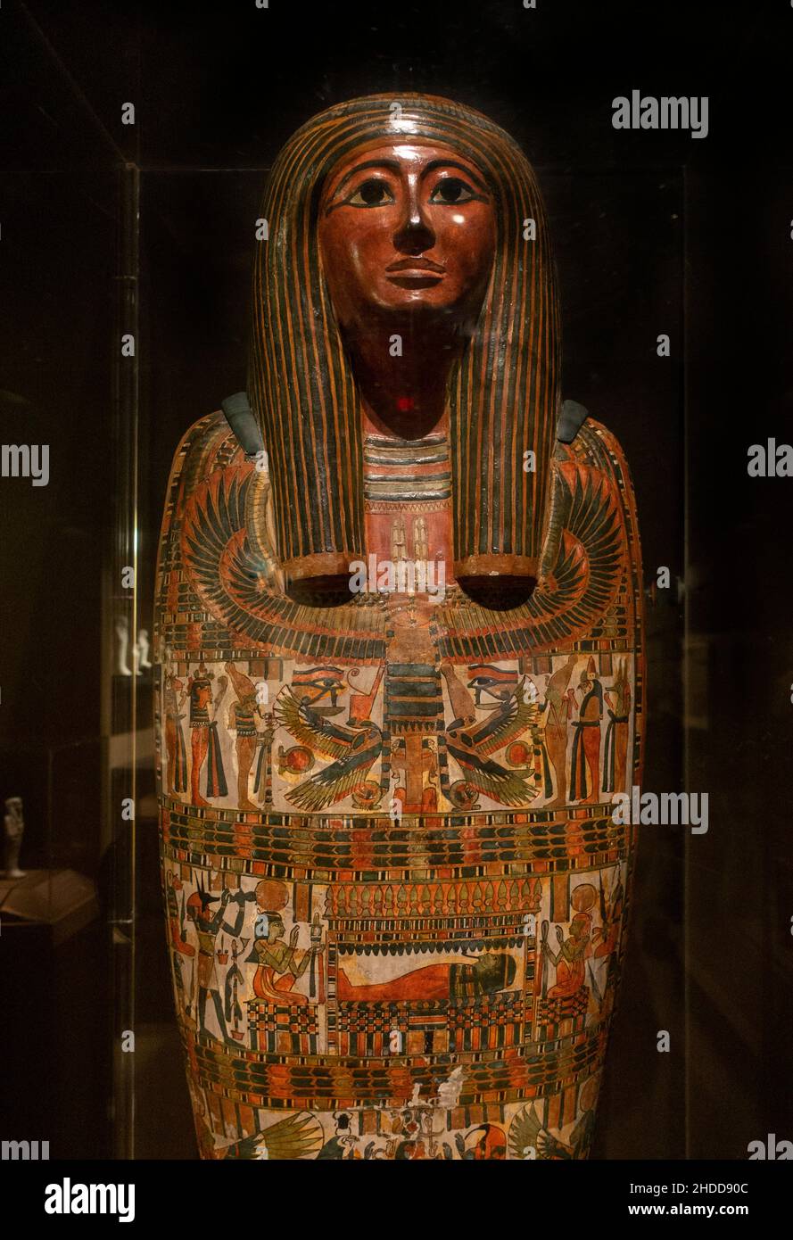 Egyptian collection in the Brooklyn Museum of Art NYC Stock Photo - Alamy