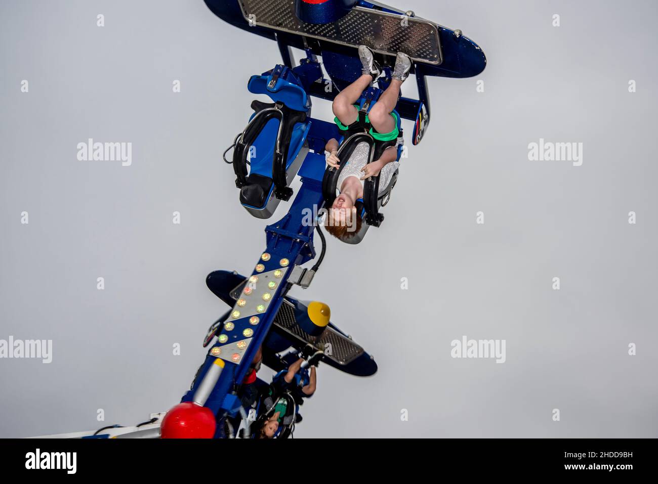 Upside down amusement park ride hi-res stock photography and images - Alamy