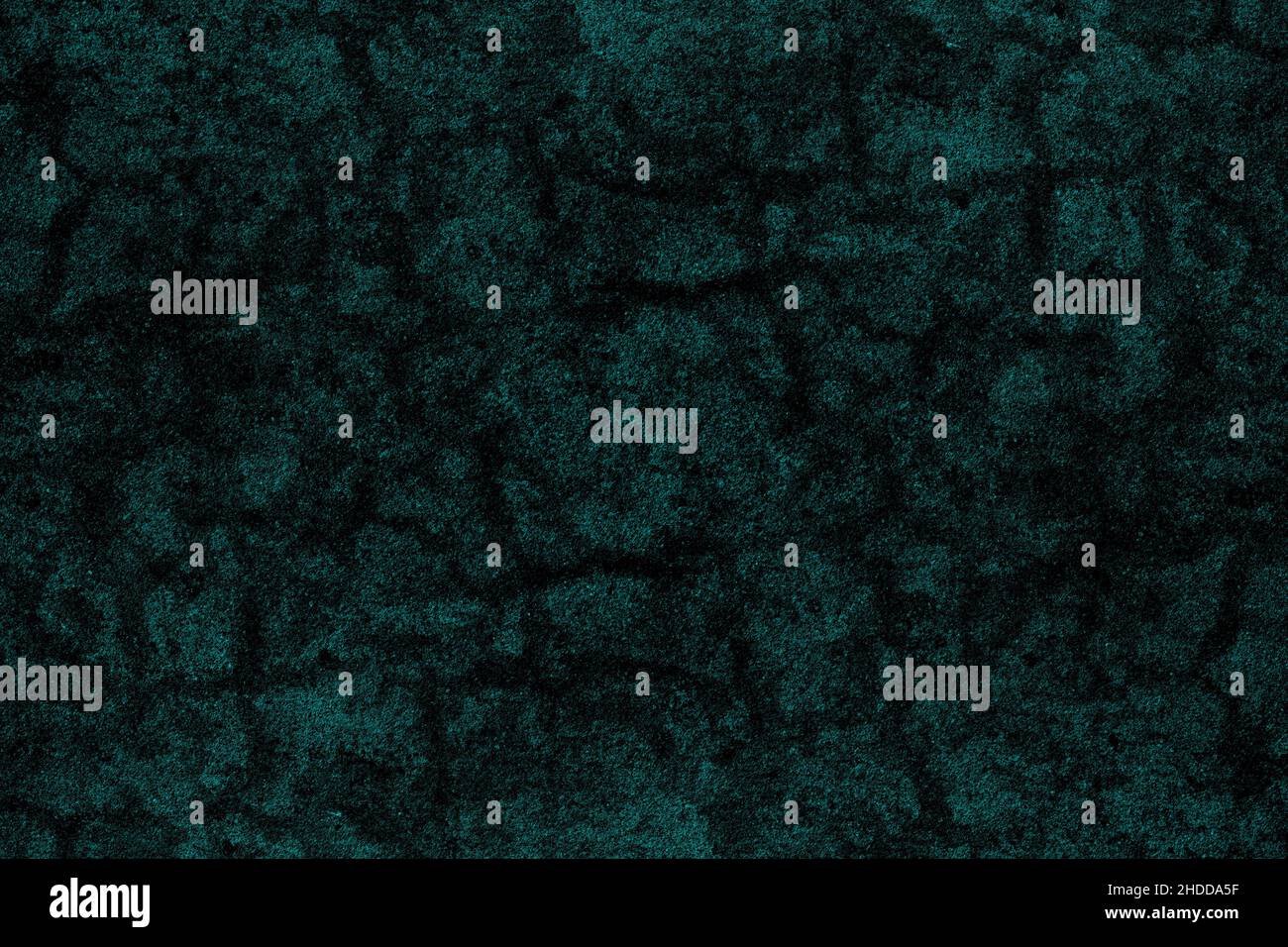 Abandoned old cyan color concrete wall surface for texture background ...