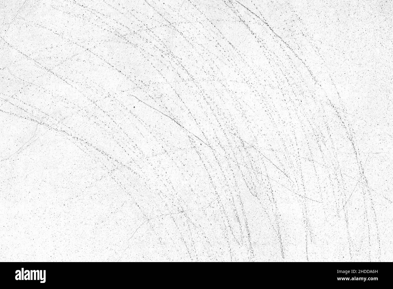Abstract black scratch lines on a white concrete wall surface for ...