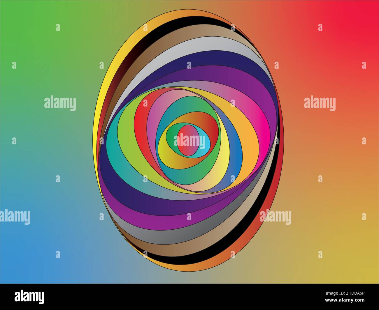 Vector graphics obtained as a result of a series of geometric ...