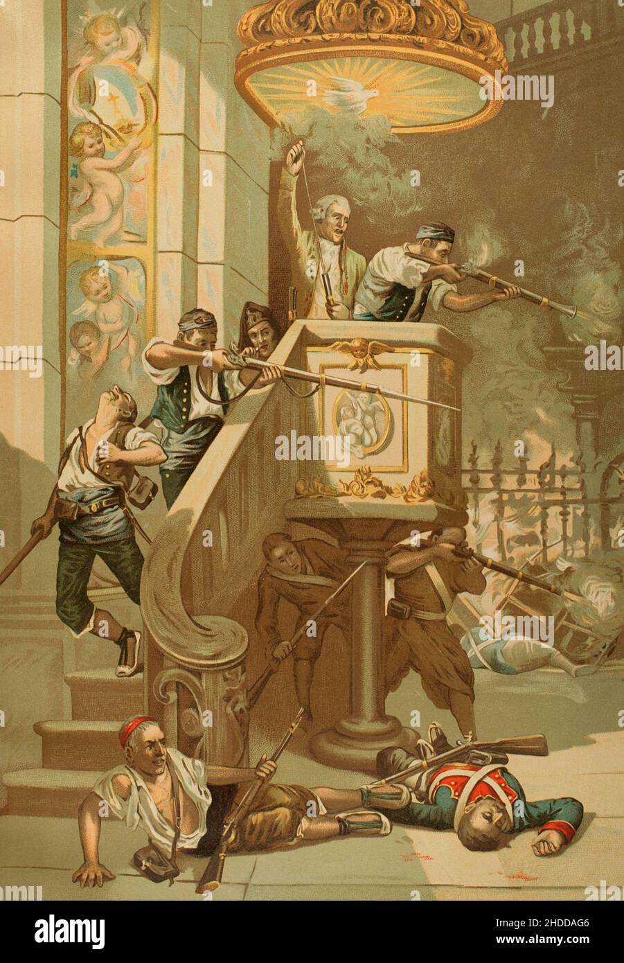 History of Spain. War of Independence (1808-1814). Second Siege of ...