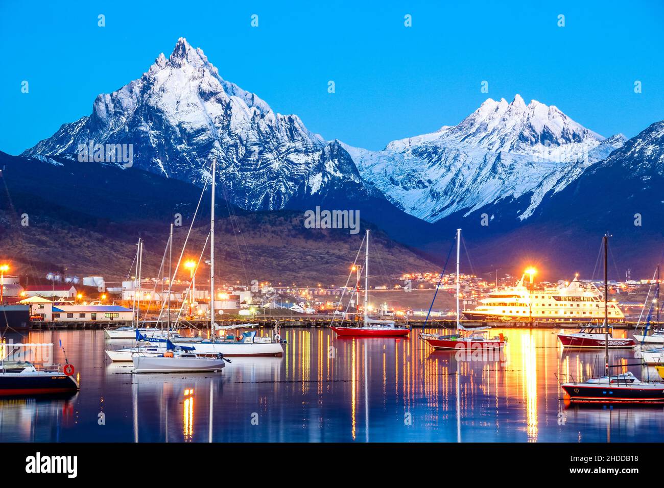 Ushuaia city town village hi-res stock photography and images - Alamy