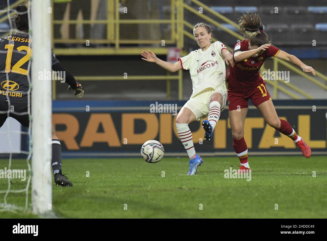 Emilie Bosshard Haavi of A.S. Roma during the Women's Italian Supercup ...
