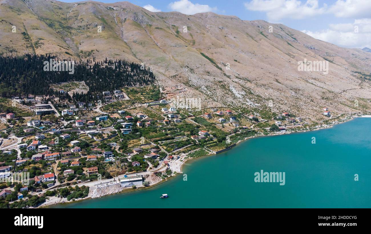 View of Shkoder lake, Albania Stock Photo - Alamy