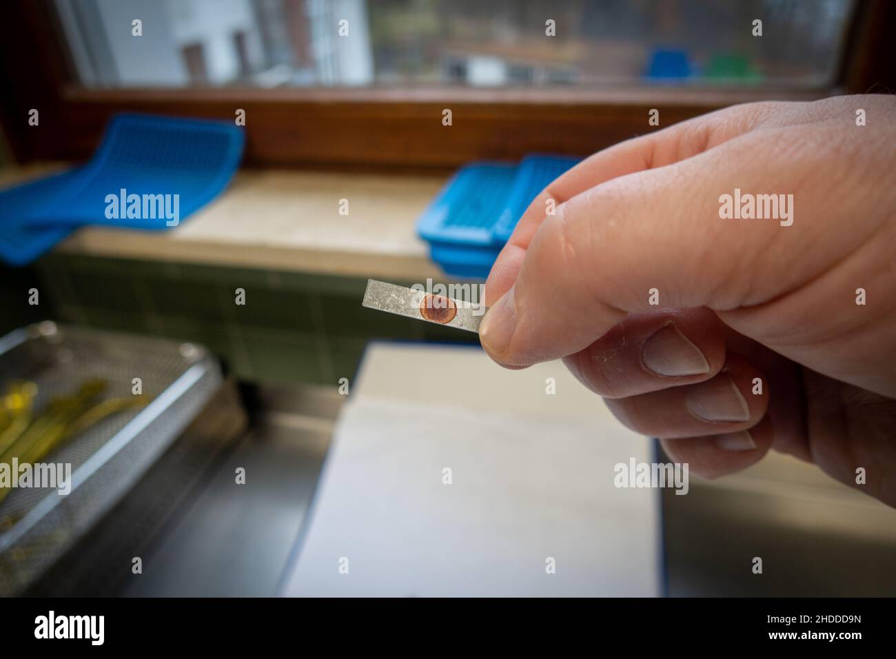 simicon test with biological indicators is performed in a hospital ...