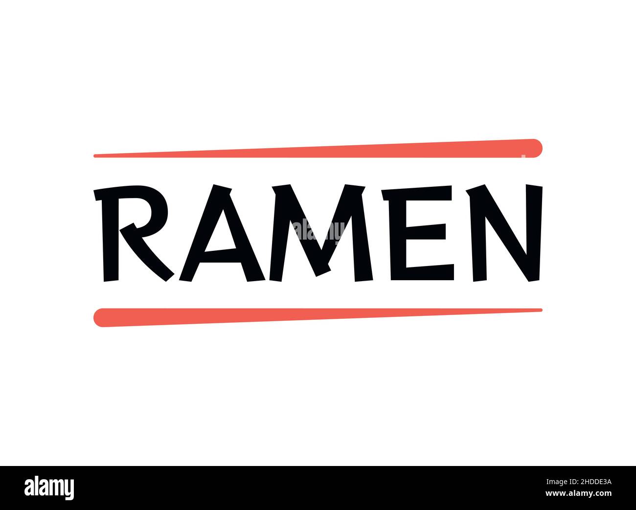 Ramen soup logo template Stock Vector Image & Art - Alamy
