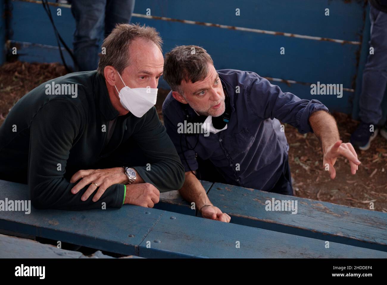 USA. Paul Thomas Anderson on the set of (C)Metro-Goldwyn-Mayer new film ...