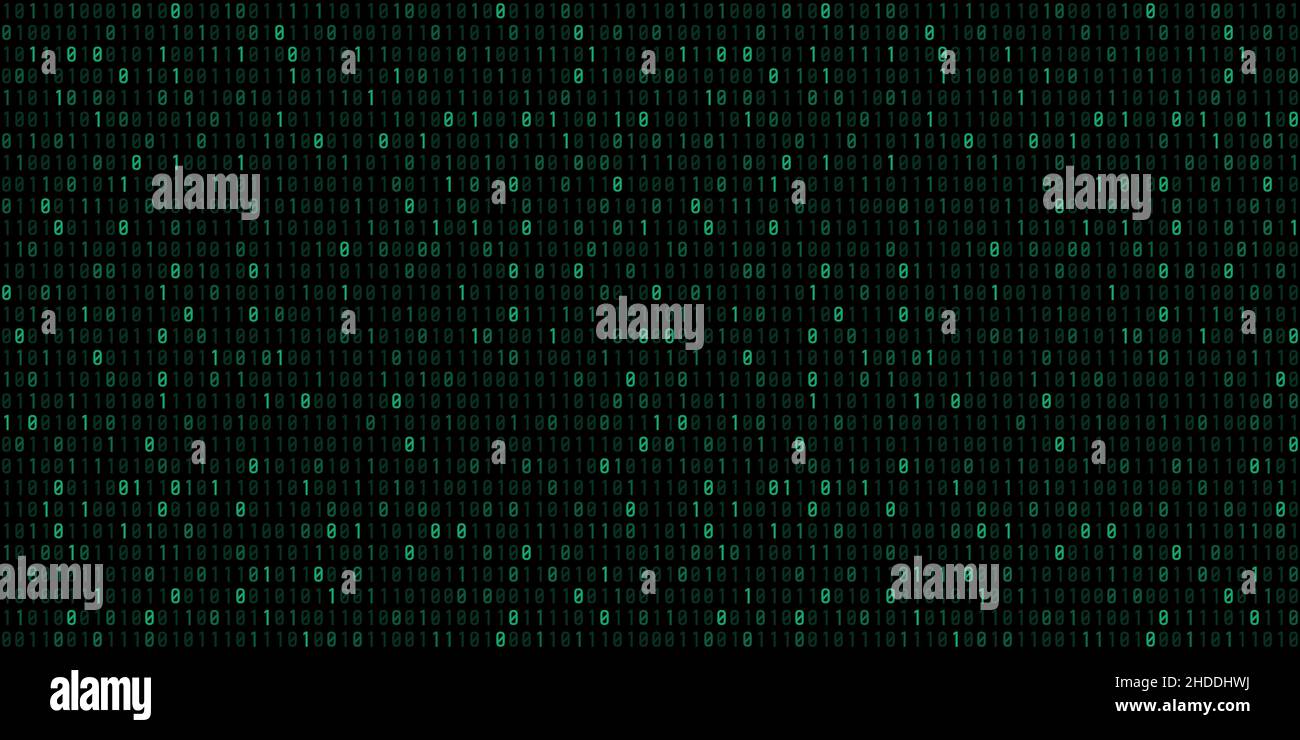 Binary Code Seamless Vector Texture Abstract Green Binary Background Stock Vector Image And Art