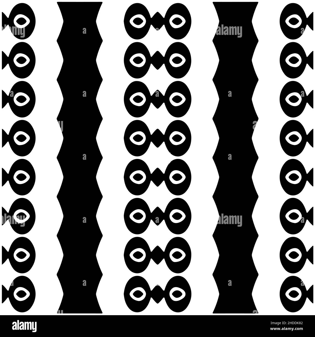 Seamless ethnic pattern color black and white.Can be used in fabric ...