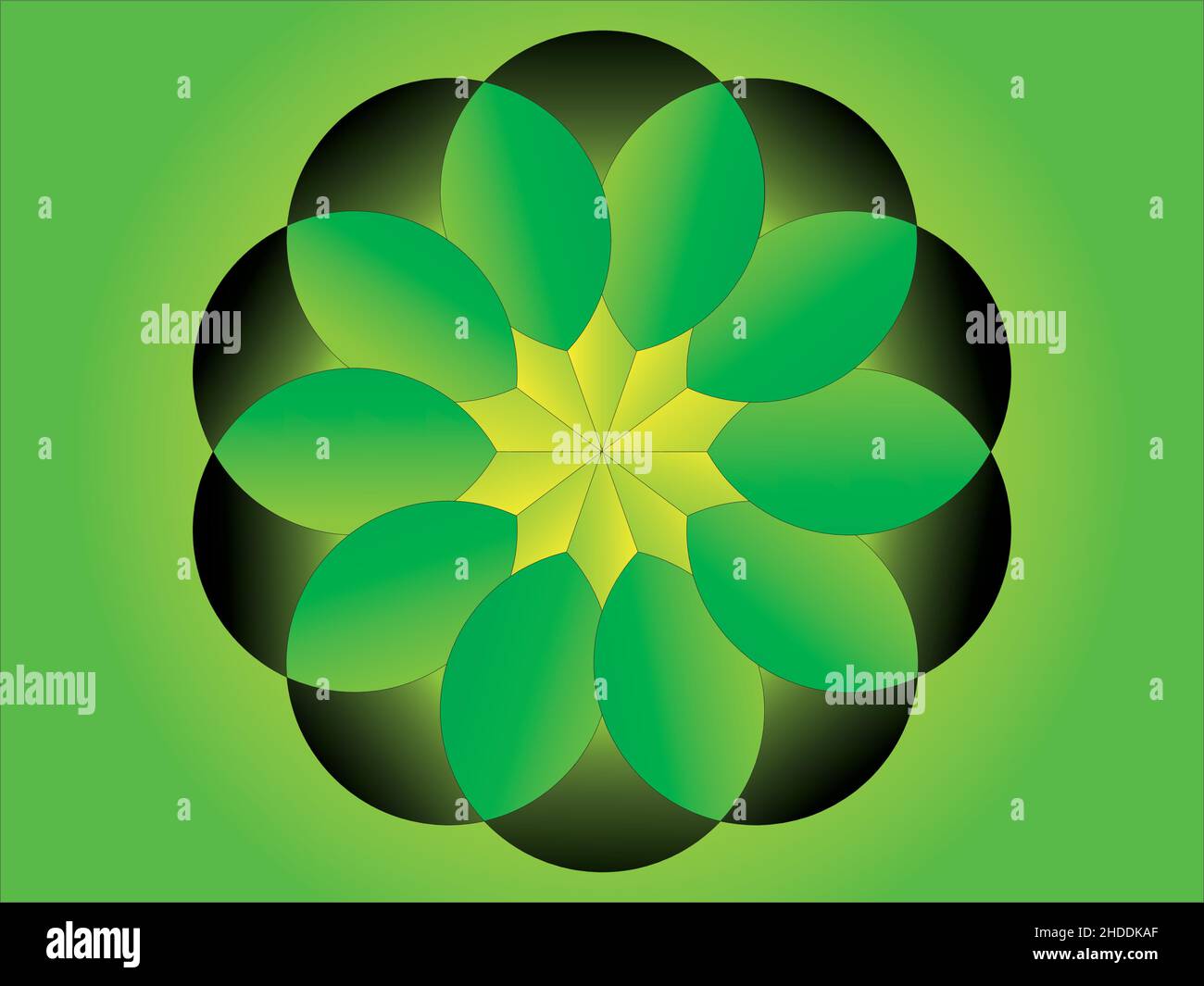 Vector graphics obtained as a result of a series of geometric ...