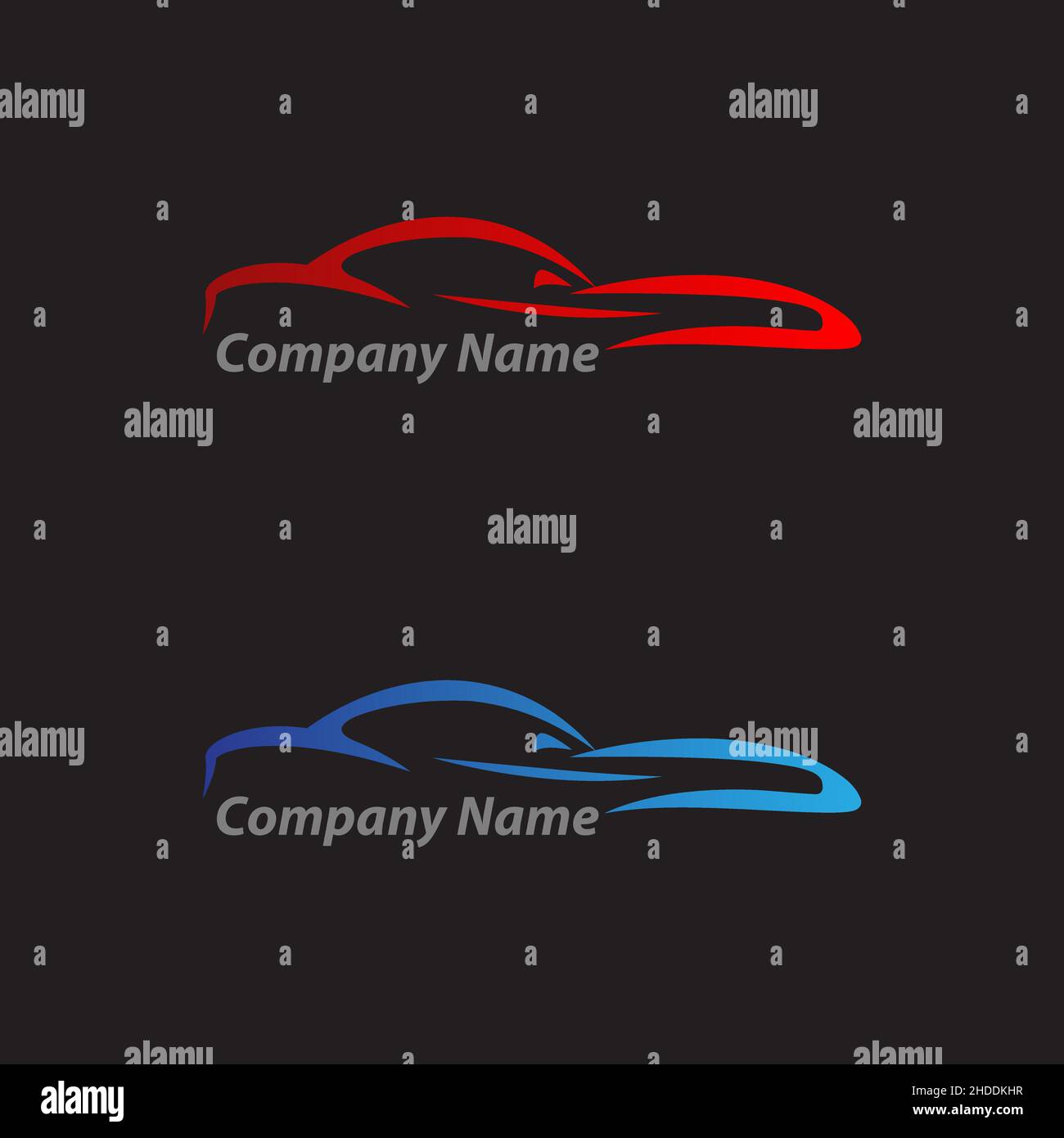 Car logo in simple line graphic design template vector.EPS10 Stock ...