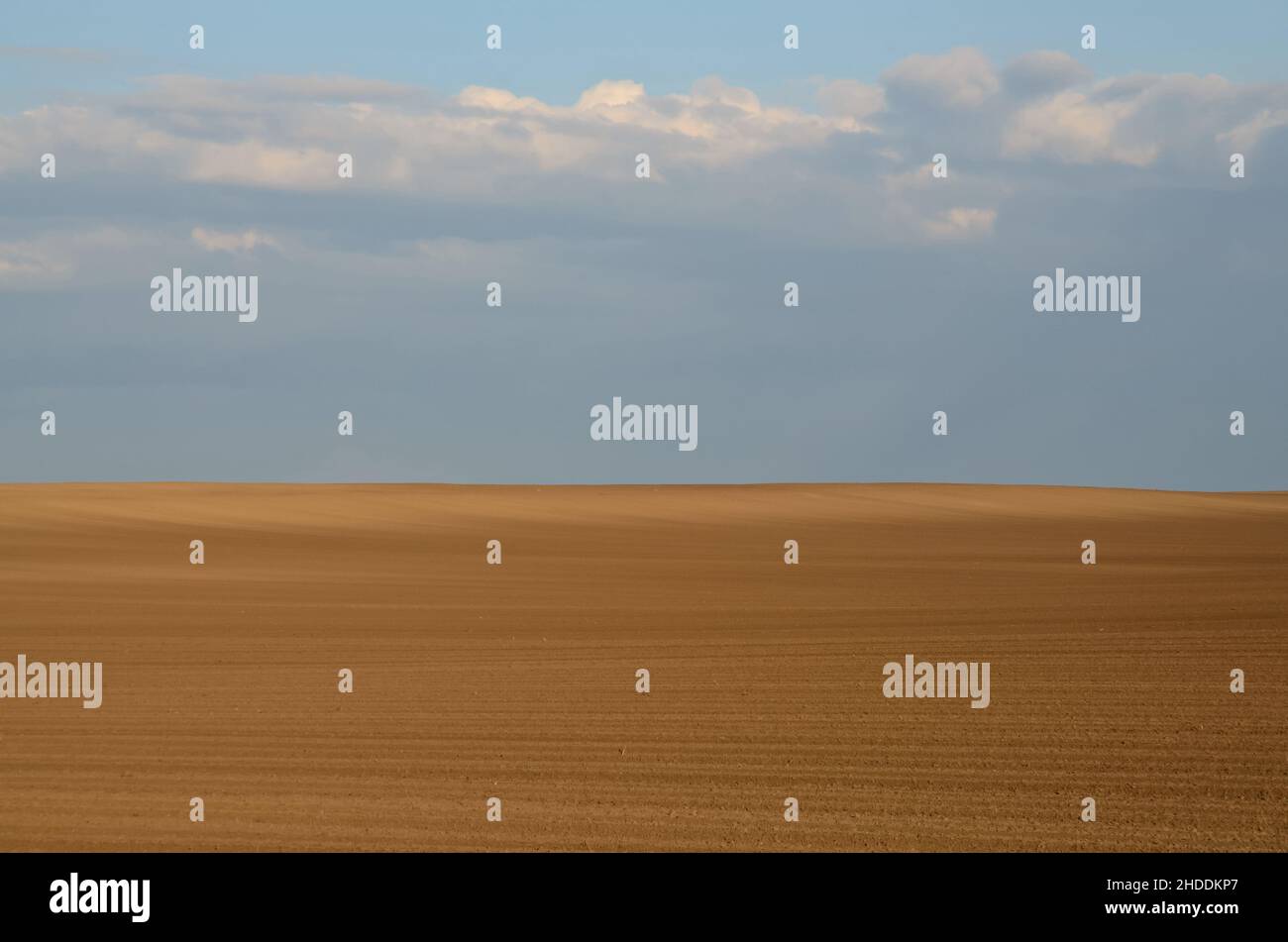 Tilled field at dusk hi-res stock photography and images - Alamy