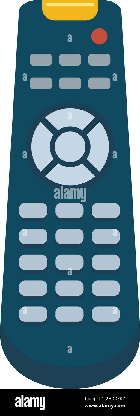 Communication remote control icon. Flat illustration of Communication ...