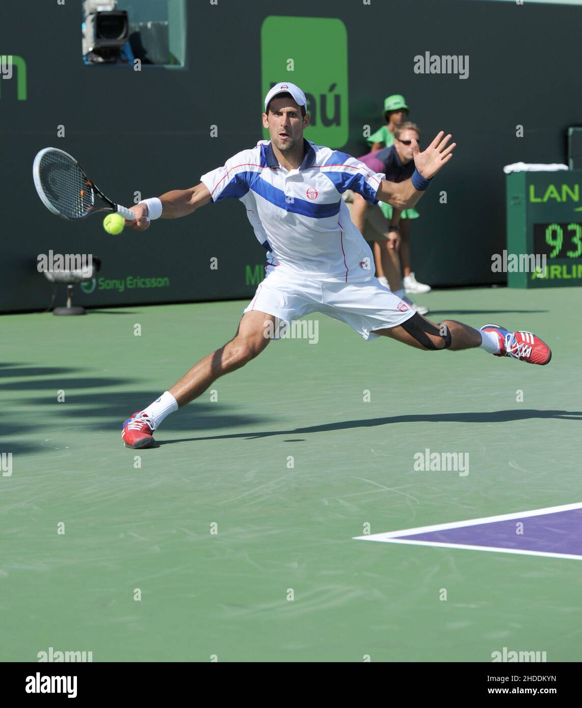 MIAMI GARDENS, FLORIDA - MARCH 23: Novak Djokovic, Stefan Djokovic day ...